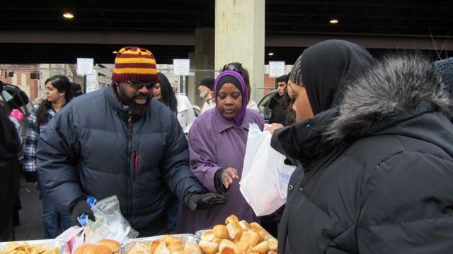 ANGLE ON: Homeless Advocate - MOST