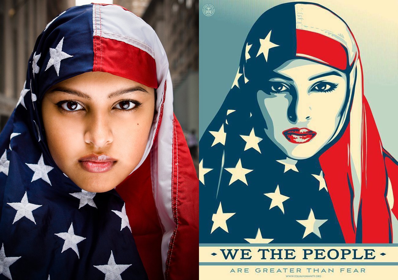 Meet The Muslim Woman Depicted In Iconic Poster - MOST